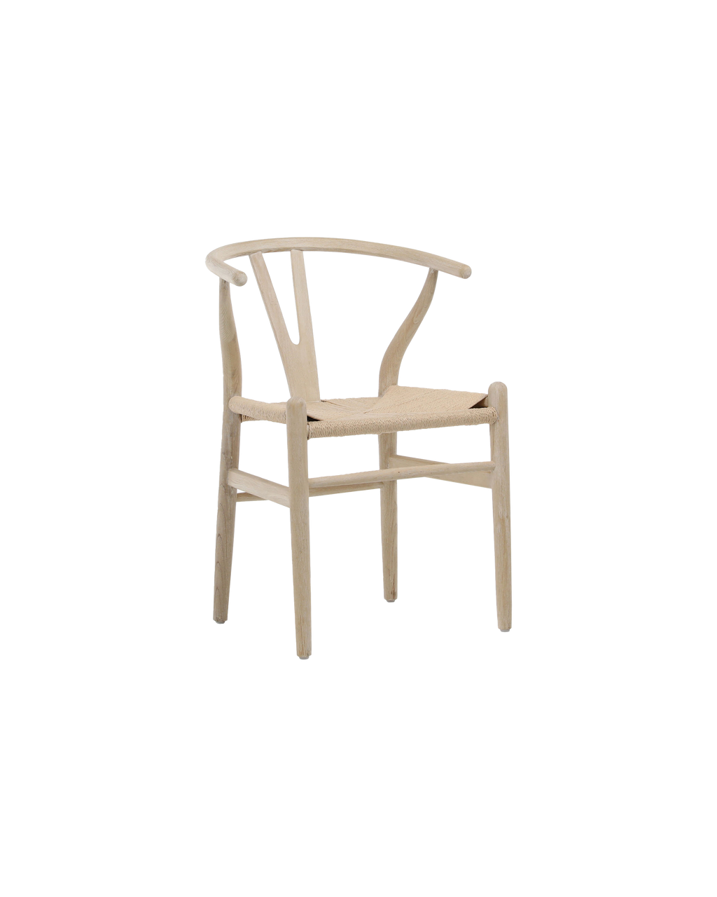 BLONDE WISHBONE DINING CHAIR – Off-White Palette