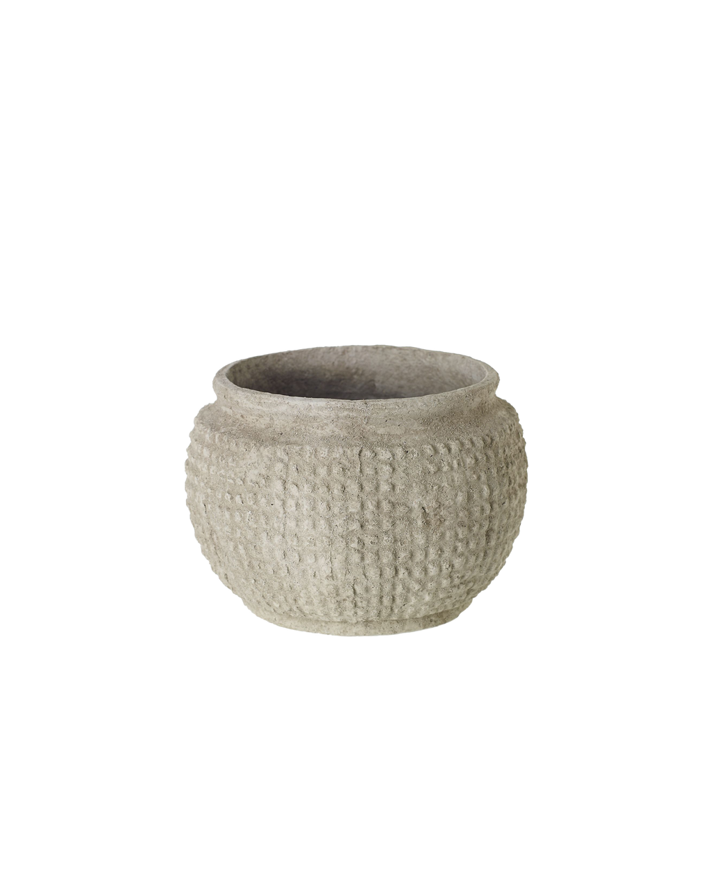 TEXTURED STONE PLANTER – Off-White Palette