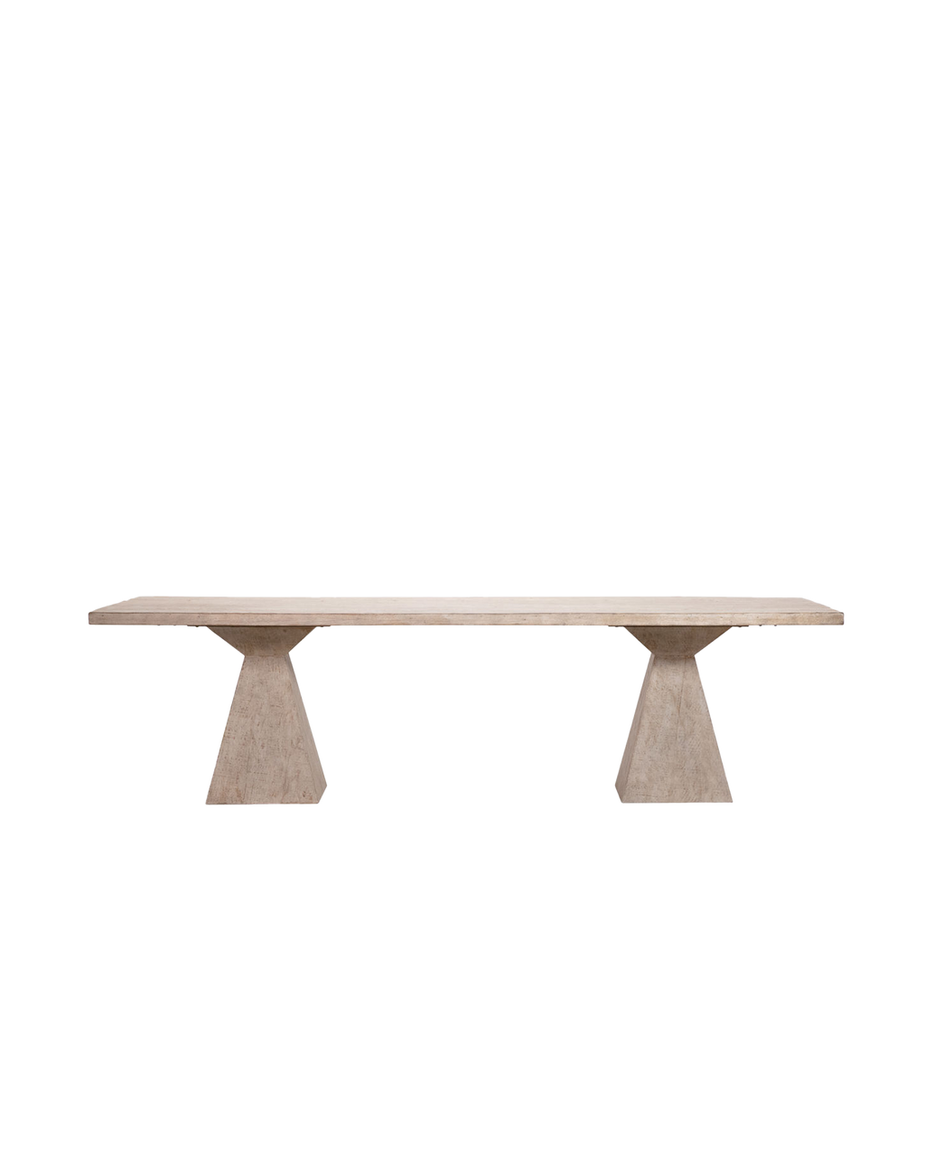 AUSTERE NATURAL WOOD DINING TABLE – Off-White Palette
